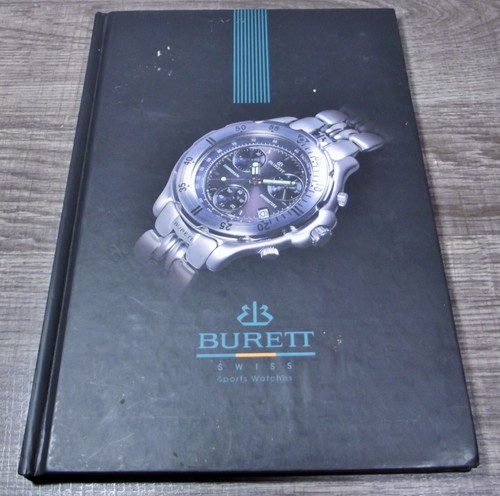 Burett Swiss Sports Watches 2002 Hardcover Book / Rare Product Lineup ...