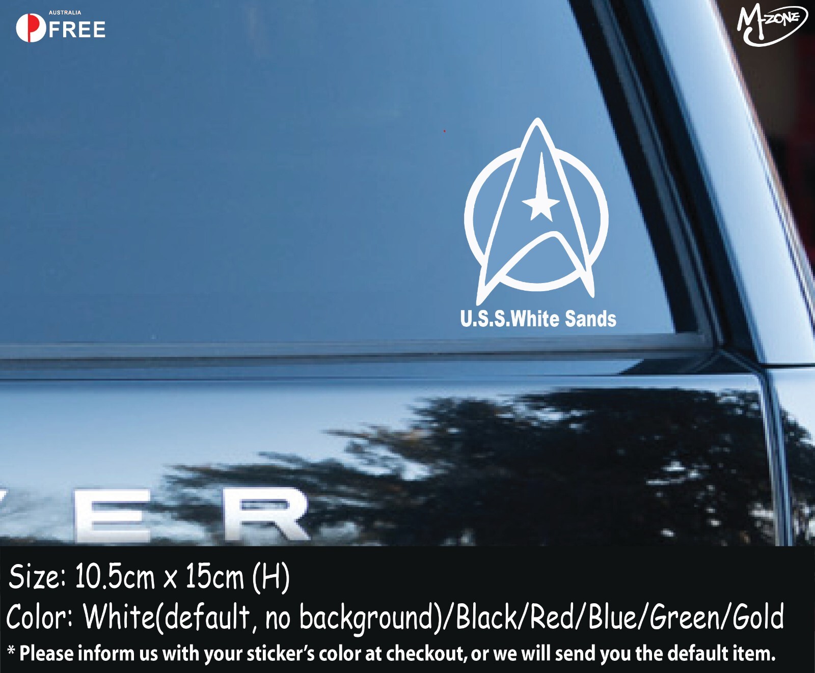 Star Trek Starfleet USS Car Stickers Reflective Funny Ninja Decals Best ...