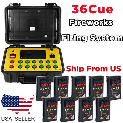 36Cues Wireless Fireworks Firing system remote control fire control ...