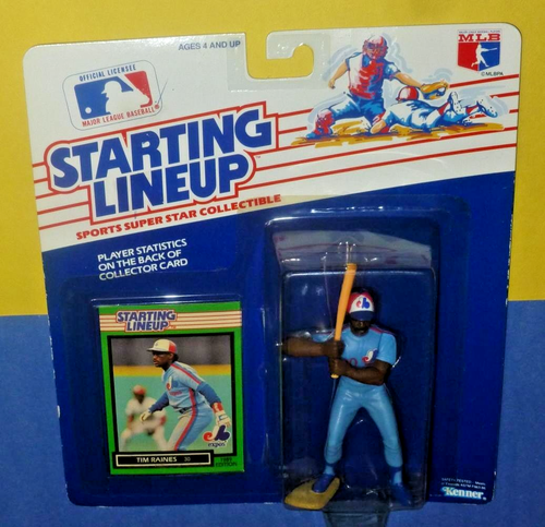 1989 TIM RAINES Montreal Expos Washington Nationals Starting Lineup ...