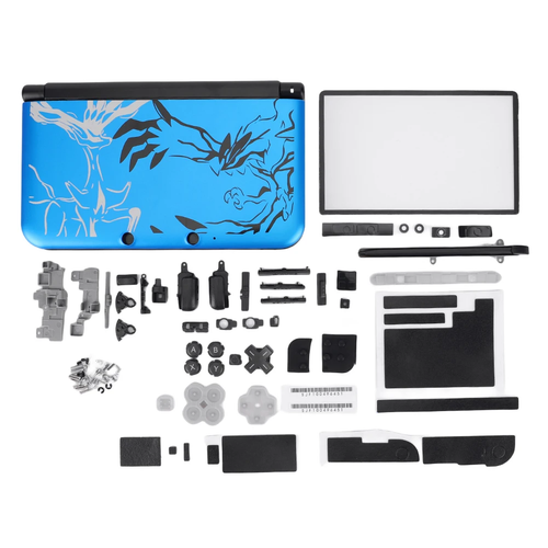 For 3DS XL Front & Back Housing Shell Cover Faceplate Repair Part Front ...