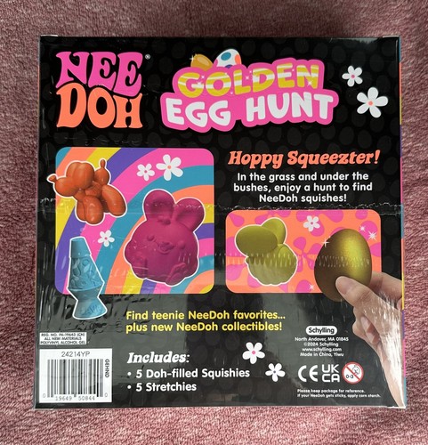 Nee Doh Easter Golden Egg Hunt 10 Squishy Surprises Included 2025 | eBay
