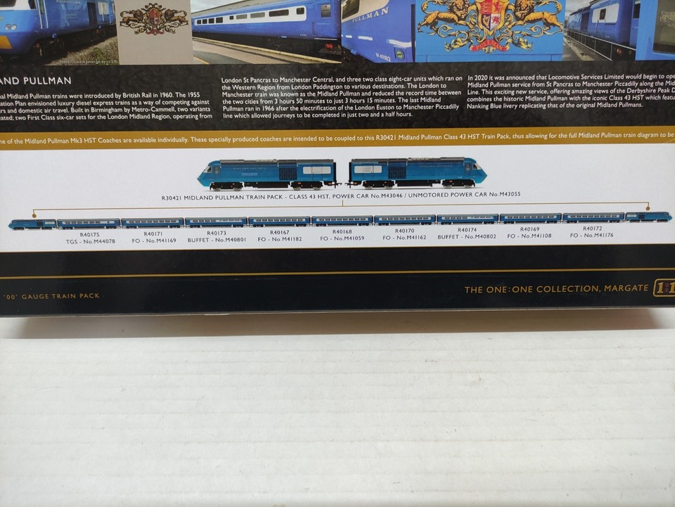 Hornby R30421 OO Gauge Class 43 Midland Pullman Train Pack New. | eBay UK