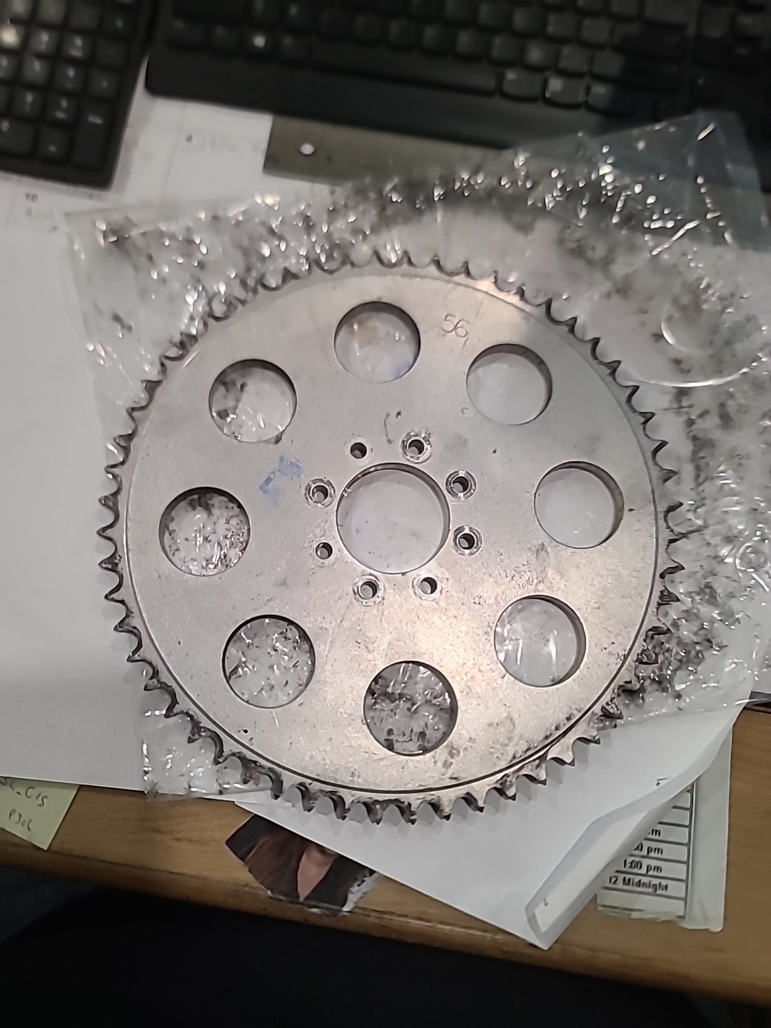 Harley-Davidson V-ROD Destroyer Used Rear Sprocket 56 Tooth | eBay