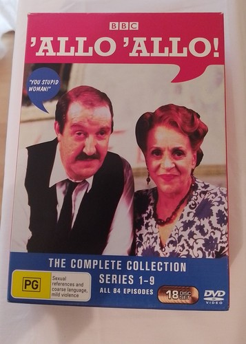 Allo 'Allo: The Complete Series 1-9 (DVD, 2020) PAL Region 2 & 4, 18 ...