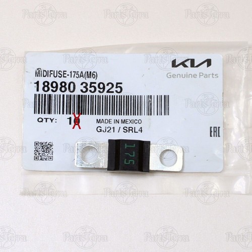 18980-35925 New Genuine OEM KIA 175A (M6) Midi Fuse for 2011 – 2013 KIA ...