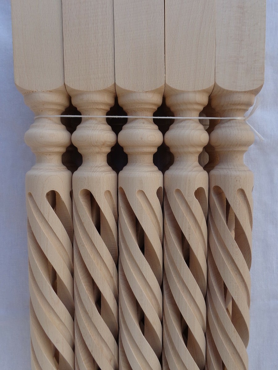 Decorative Wooden Stair Spindles | Shelly Lighting