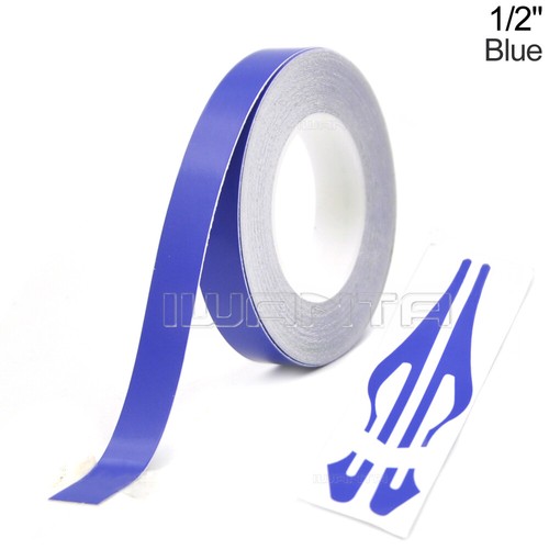 1/2" 12mm Blue Pinstriping Pin Stripe DIY Line Roll Vinyl Decal Sticker ...