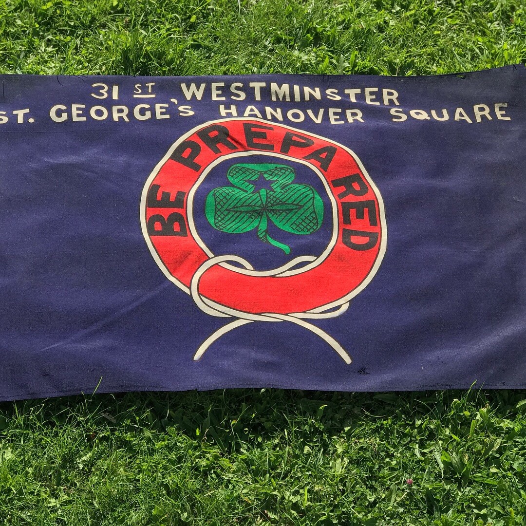 Beautiful Large Vintage Girl Guides Flag | eBay UK