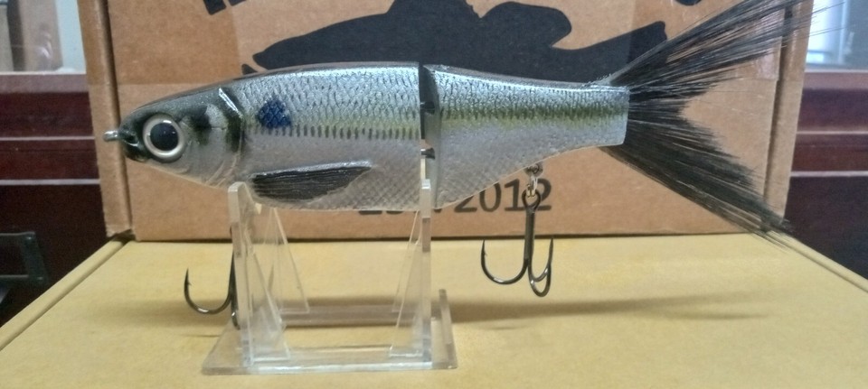 KGB CHAD SHAD SILVER BACK THREADFIN SHAD SWIMBAIT 7" SLOW SINKER 🔥 ...