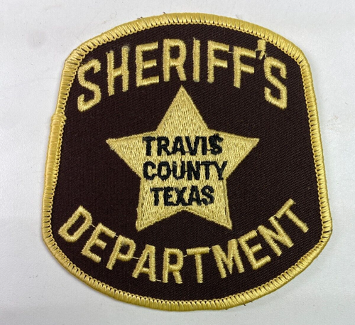 Travis County Sheriff Texas TX Patch A3a | eBay