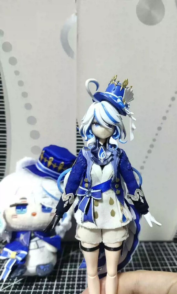 Genshin Impact Furina 1/12 Scale Genshin Impact Custom Action Figures ...