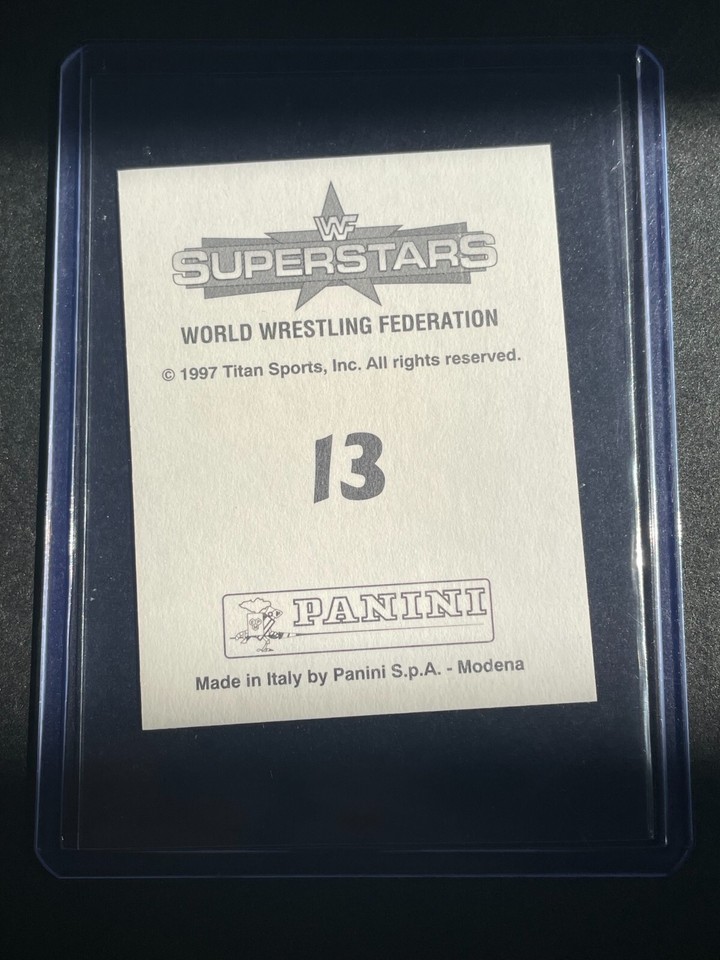 1997 WWF WWE Panini Superstars UNDERTAKER Sticker #13 RARE SP | eBay