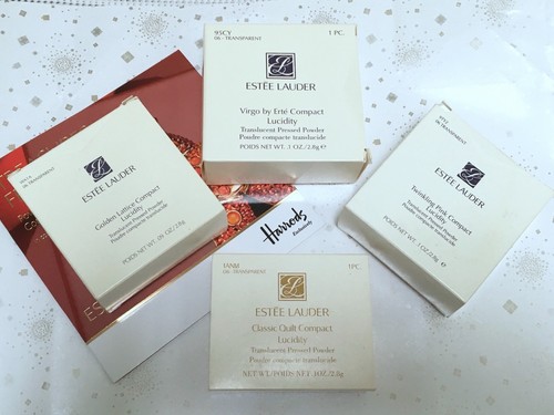 COLLECTORS - FOUR (4) OUTER BOXES FOR ESTEE LAUDER POWDER COMPACTS | eBay