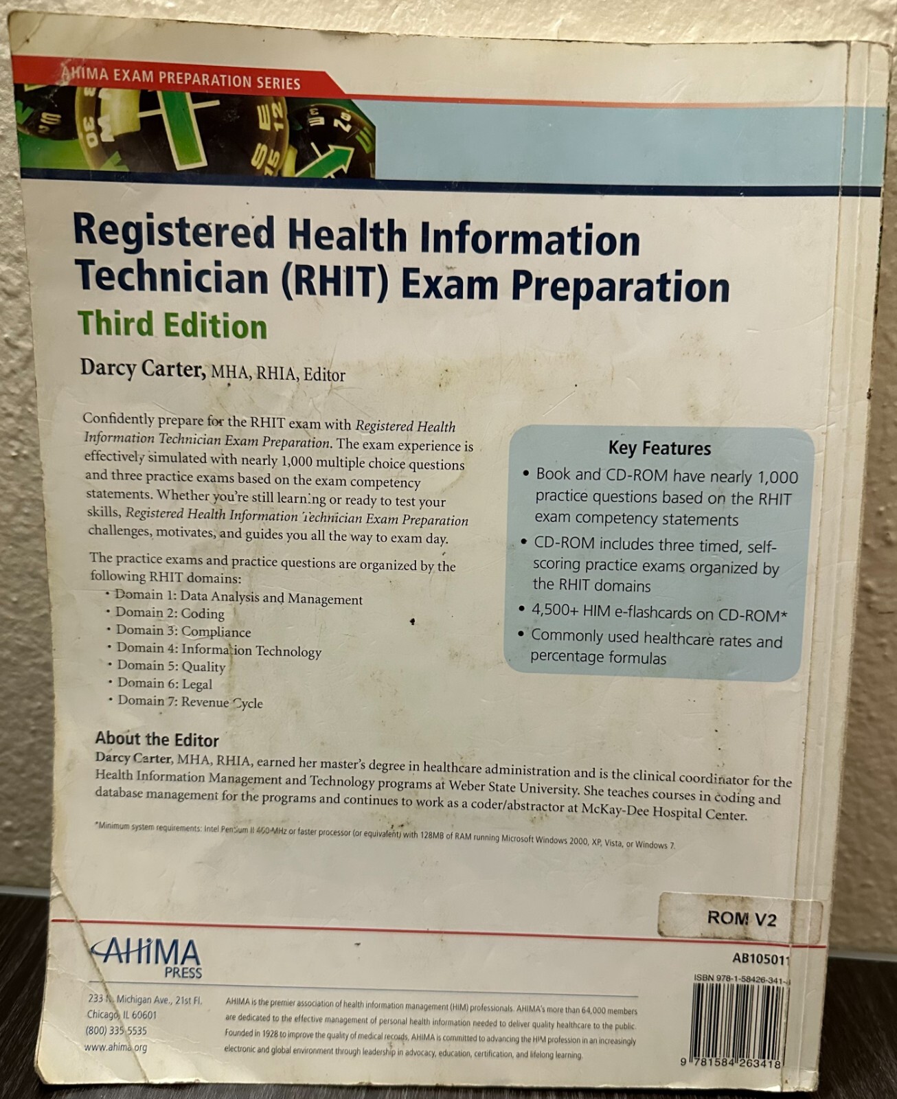 AHIMA Exam Preparation Ser.: Registered Health Information Technician ...