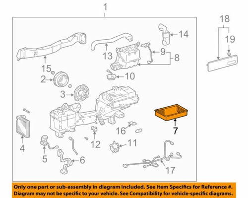 88508-30110 Toyota Filter sub-assy, air 8850830110, New Genuine OEM ...