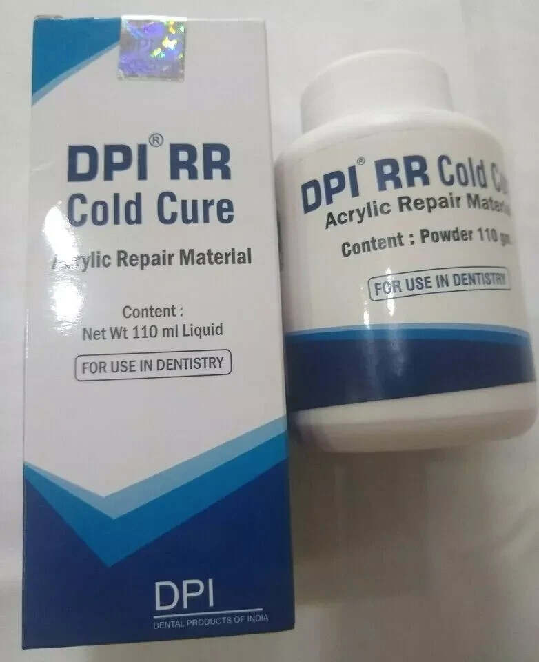 DPI Self Cure Rapid Repair Powder And Liquid For Acrylic Denture Dental ...