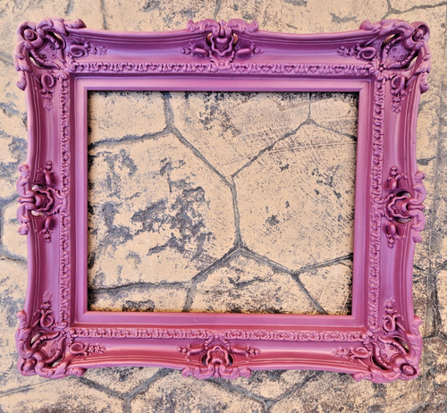16x20 Dusty Pink Frame Ornate Picture Frame Baroque Fancy Frame ...