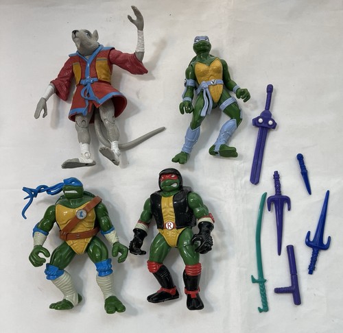 Vintage TMNT Mutant Ninja Turtles Next Mutation 1997 Action Figure Lot ...