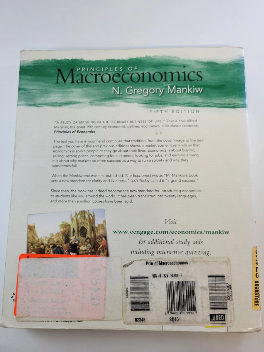 Macroeconomics Textbook Mankiw