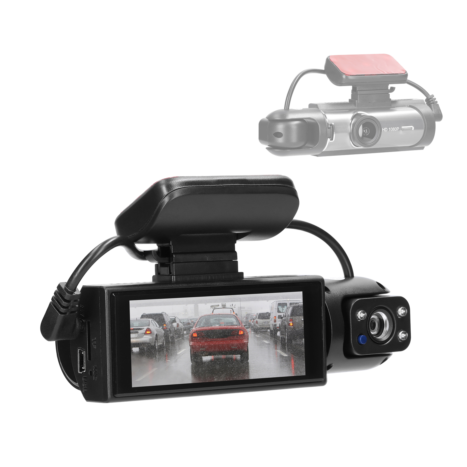 Multi-language Dual Lens Car Video Recorder Auto Dash Cam Car D5Z5 | eBay