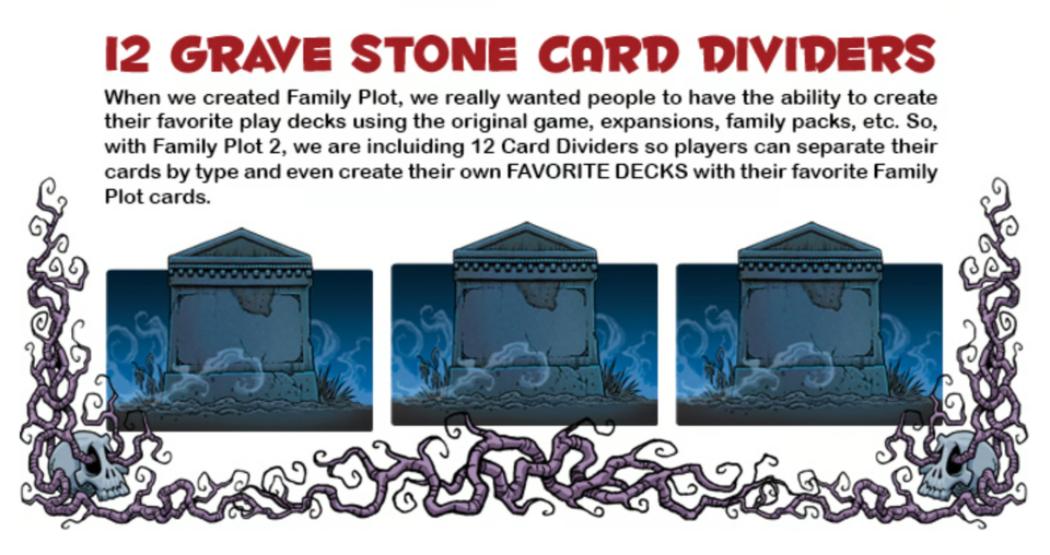 FAMILY PLOT 2 Card Game with ALL EXPANSION DECKS! NIB from the CREATORS ...