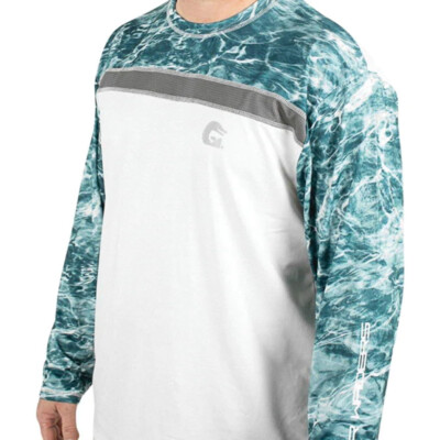 Gator Waders Spindrift Performance Fishing Long Sleeve Shirt Men's ...