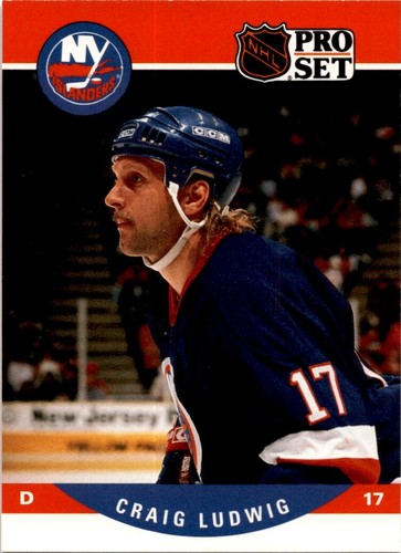 1990-91 Pro Set Craig Ludwig New York Islanders #484 | eBay