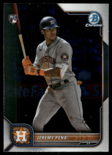 2022 Bowman Chrome #35 Jeremy Pena Rookie Card RC | eBay