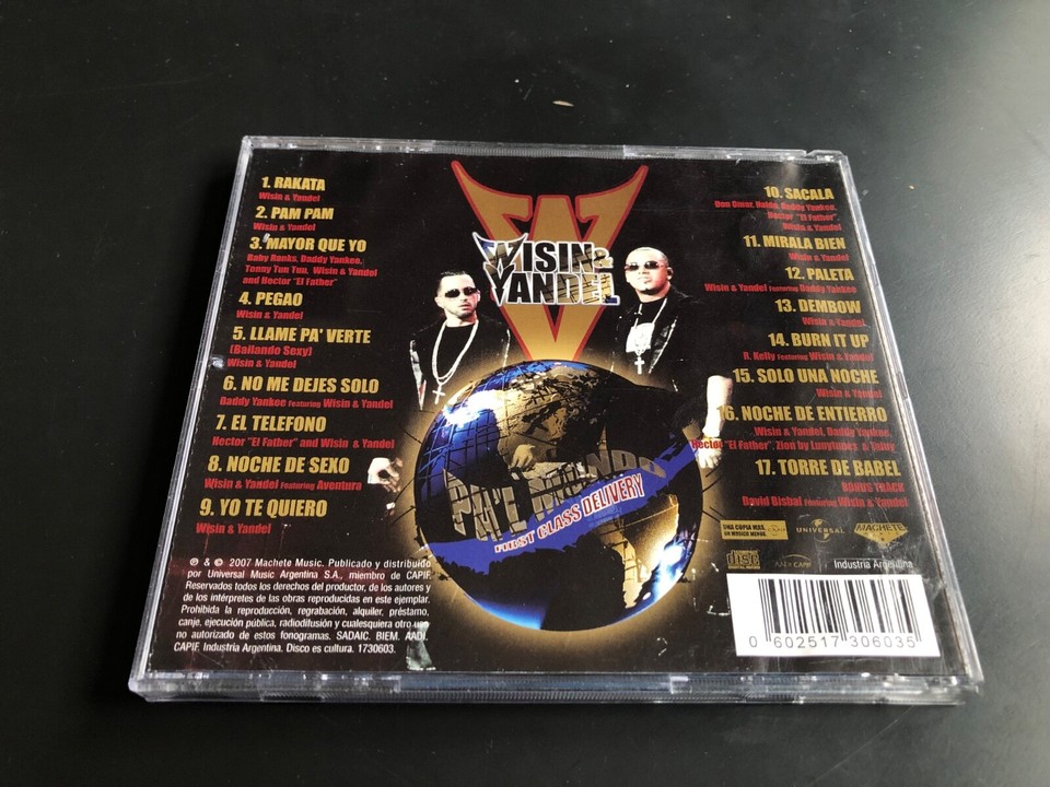 Wisin Y Yandel - Pa'l Mundo First Class Delivery CD 2007 | eBay