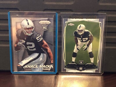 2014 Prizm Topps Bowman Chrome Khalil Mack RC Rookie 16 CARD LOT | eBay