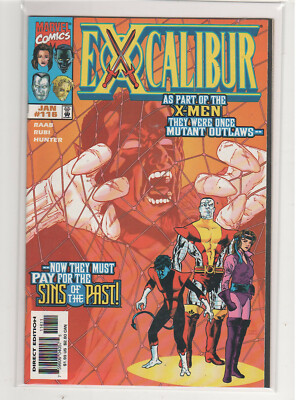 Excalibur #116 Captain Britain Colossus Nightcrawler Kitty Pryde 9.6 | eBay