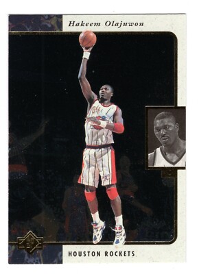 1995-96 SP HAKEEM OLAJUWON CARD #52 **NM-MT** HOUSTON ROCKETS | eBay