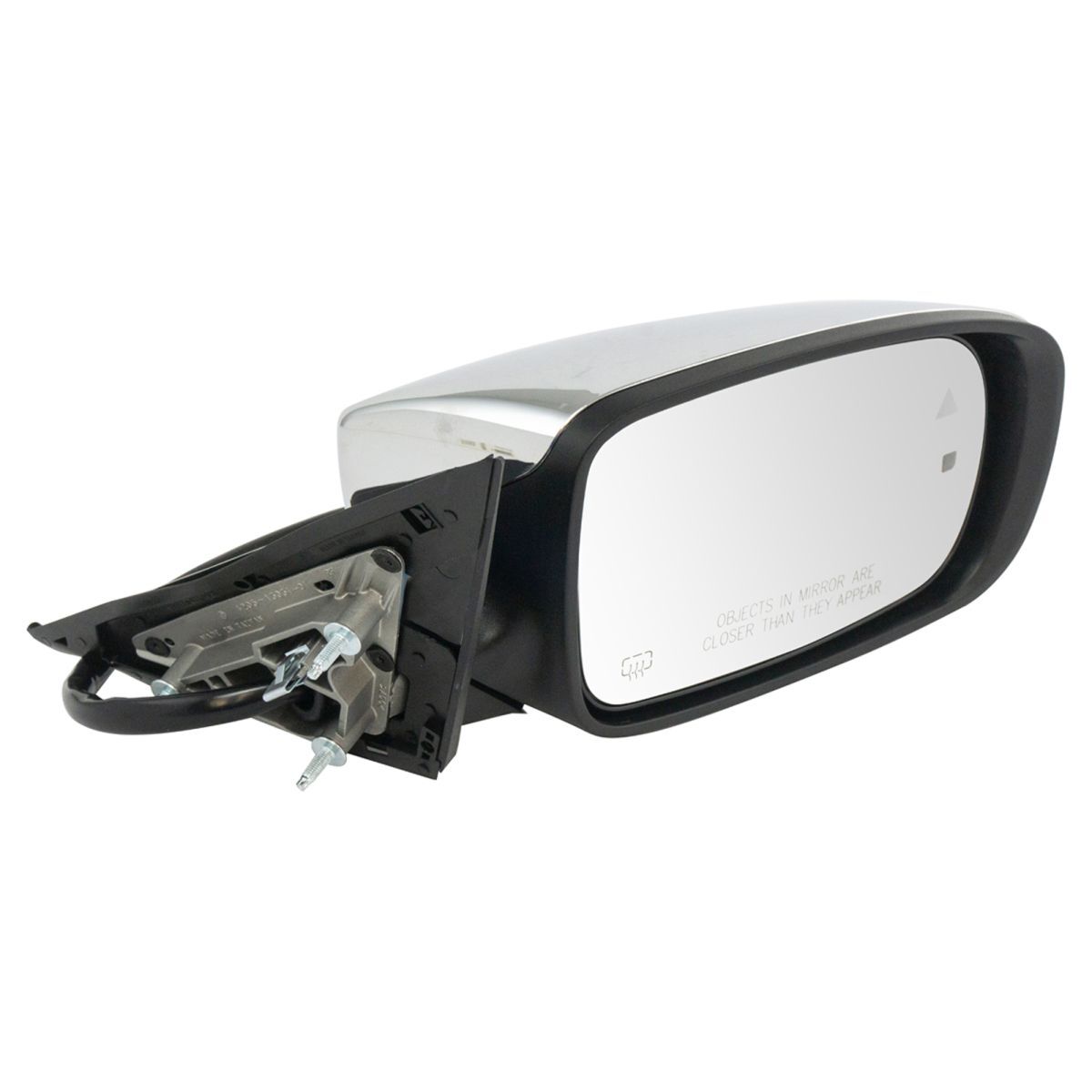 Mirror Power Heated Memory Signal BSD Puddle Chrome Pair for Chrysler ...