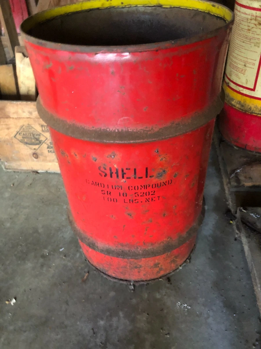 Shell Oil Drum