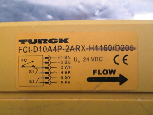Turck FCI-D10A4P-2ARX-H1160/D205 Flow Control Monitor, 453680 | eBay