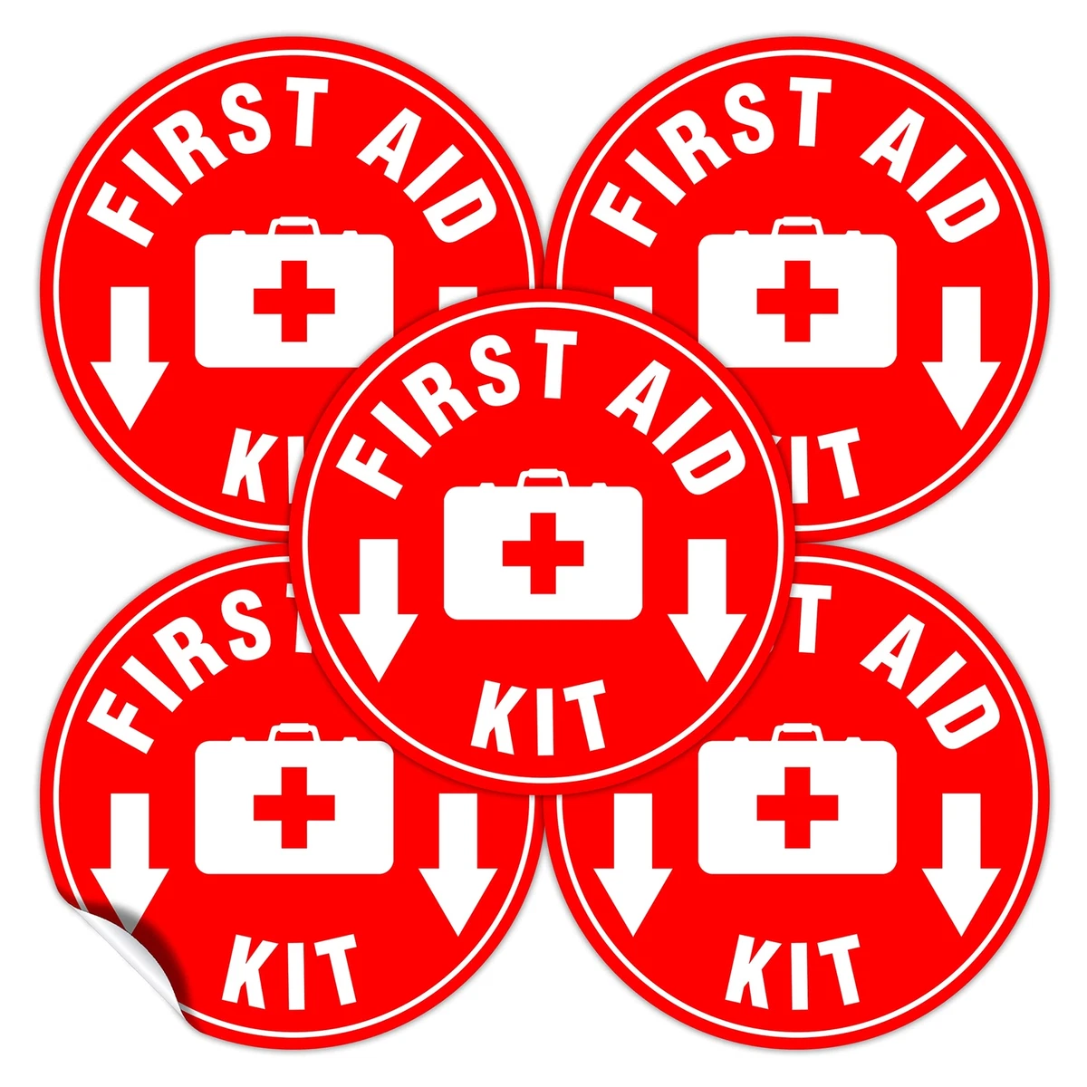 First Aid Kit Location Sign