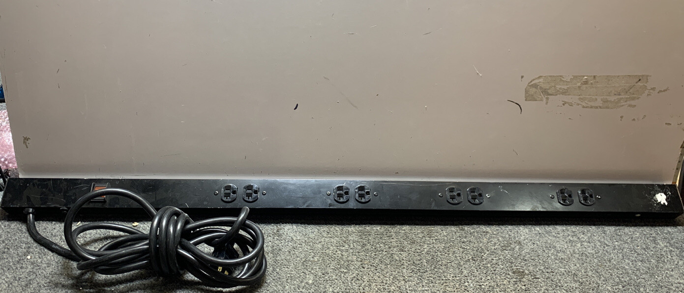 Used Hubbell Relocatable Power Tap MPT4108SB 8 Outlet Strip | eBay
