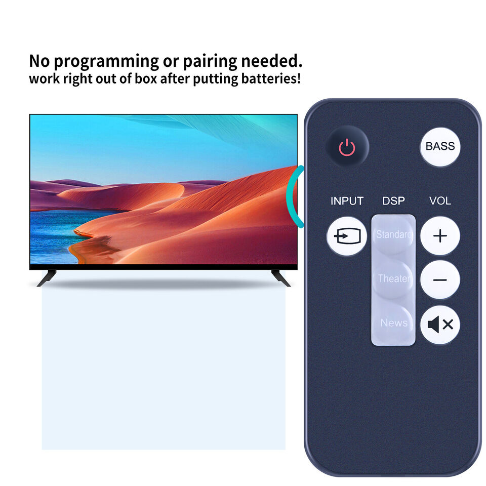 Remote Control For Insignia RMC-SB212 SoundBar Home Theater Speaker ...