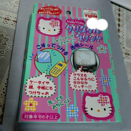 Hello Kitty Crystal Print Sticker | eBay
