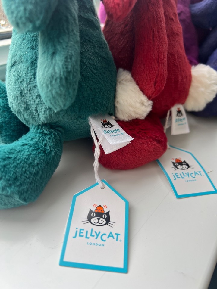 Jellycat christmas bunny set 2025. Small x4 ️100% Real and New with ...