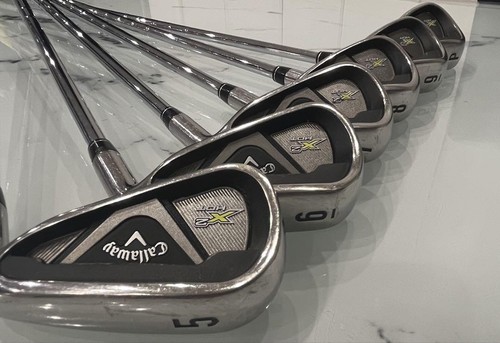 Callaway X2 Hot Iron Set Flex S 6 Pieces NSPRO950GH Right Handed F/S ...