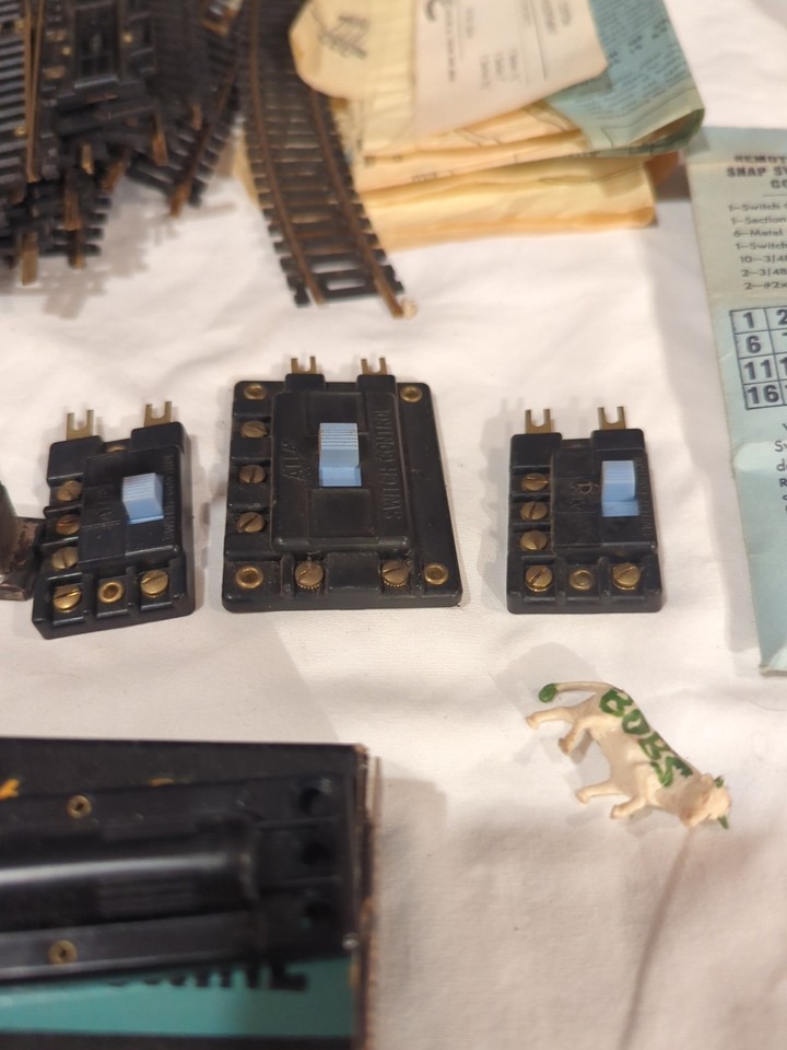 Vintage HO Scale Train Tracks & Switch Parts Various Makers | eBay