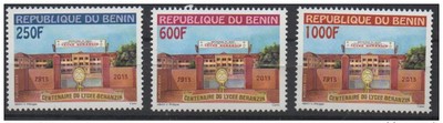 Bénin 2013 Mi. 1661 - 1664 Centenaire du Lycée Behanzin Education ...