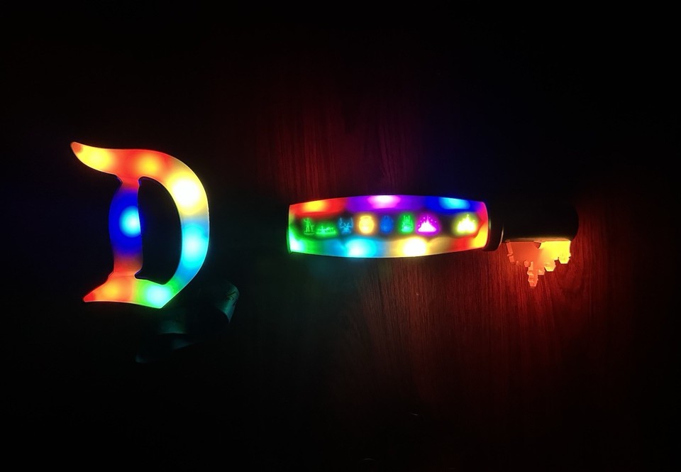 Disneyland 70th Anniversary Key To Disneyland - KEY ONLY - NO PIN | eBay