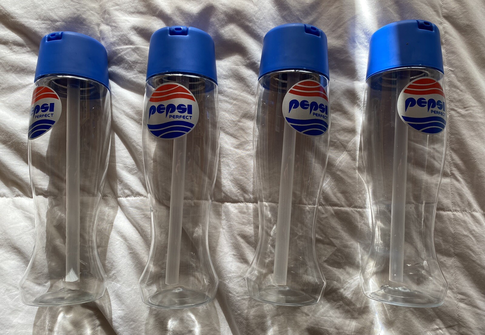 BACK TO THE FUTURE PEPSI PERFECT BOTTLE JUG NEW UNUSED LOT OF FOUR 4 ...