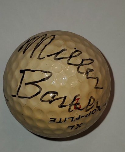 MILLER BARBER SIGNED GOLF BALL *A BIG PART OF HOG HISTORY | eBay