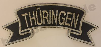 Patch Aufnäher #63 THÜRINGEN, Biker Aufnäher Route 66 Motorrad ...