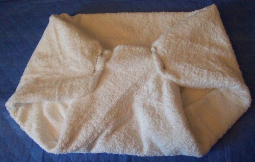 pack of two, heavy-duty terry towelling nappy (diaper) square 1meter X ...