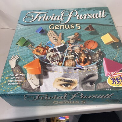 Trivial Pursuit ~ Genus 5 ~ Hasbro ~ General Knowledge Board Game | eBay